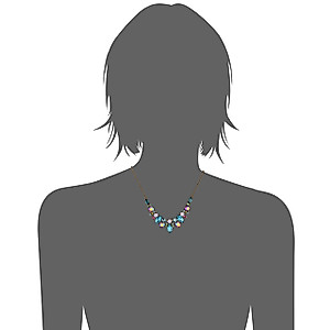 Sorrelli Happy Birthday Noveau Navette Necklace