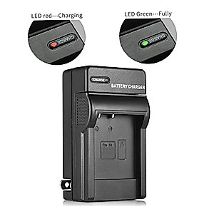 Battery Charger for Sony Alpha ILCE-7, ILCE-7M2, ILCE-7R, ILCE-7RM2, ILCE-7S, ILCE-7SM2, ILCE-6300L, ILCE-6300M, ILCE-6400L, ILCE-6400M, ILCE-6500M Mirrorless Digital Camera