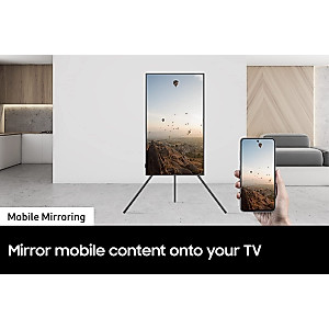 SAMSUNG Auto Rotating TV Stand, 200x200 VESA Compatible, Fits 43”- 55” Televisions, Compatible with The Frame, QN90B and QN85B Series,VG-ARAB22STDZA, 2022