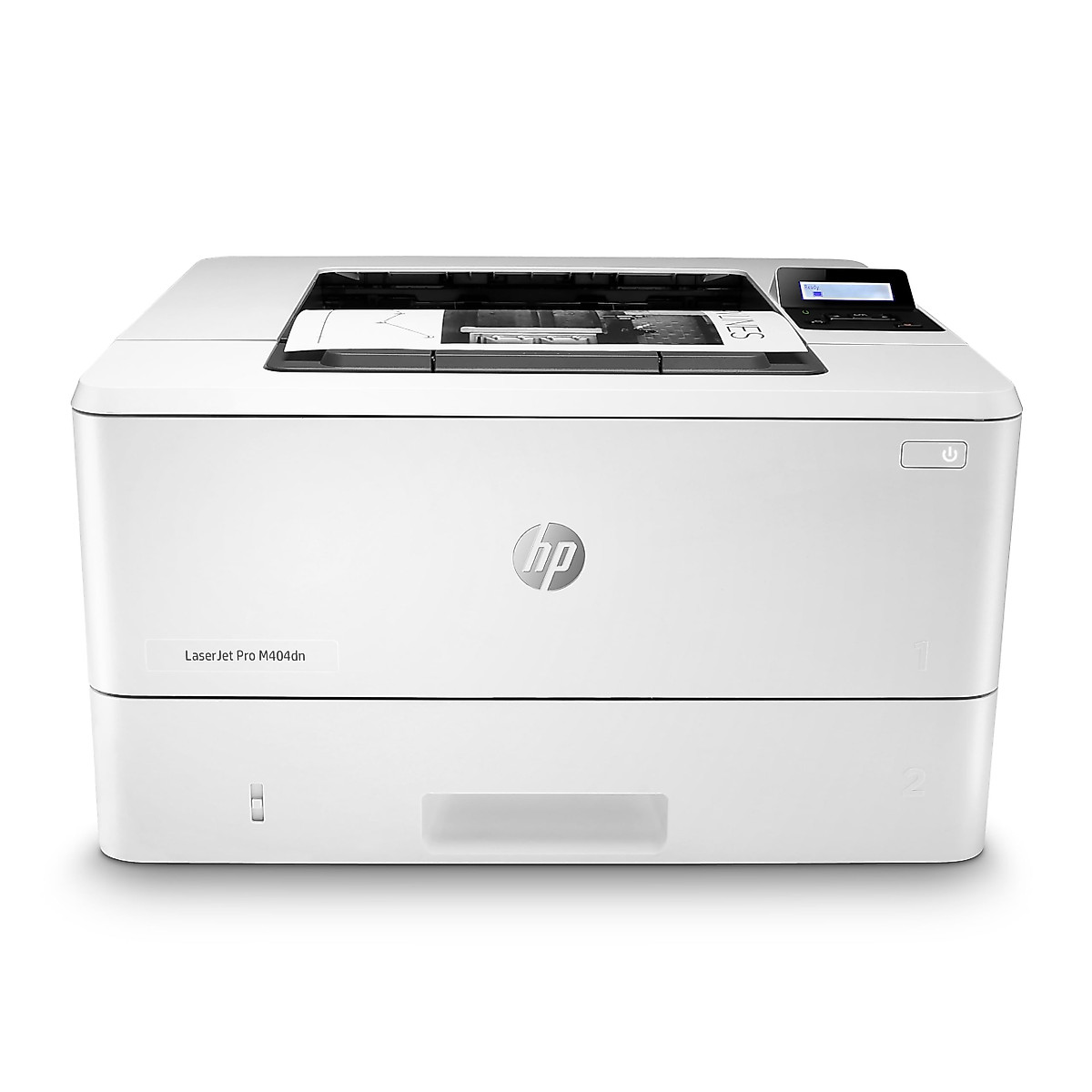 HP LaserJet Pro M404dn Monochrome Printer with built-in Ethernet & 2-sided printing, works with Alexa (W1A53A)