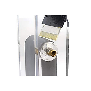 Hand Crank Van De Graaff Generator, 9.8" Sphere - Up to 100,000 Volts - Includes Assembled Base, Discharge Wand & Grounding Wire - 24" Tall - Eisco Labs