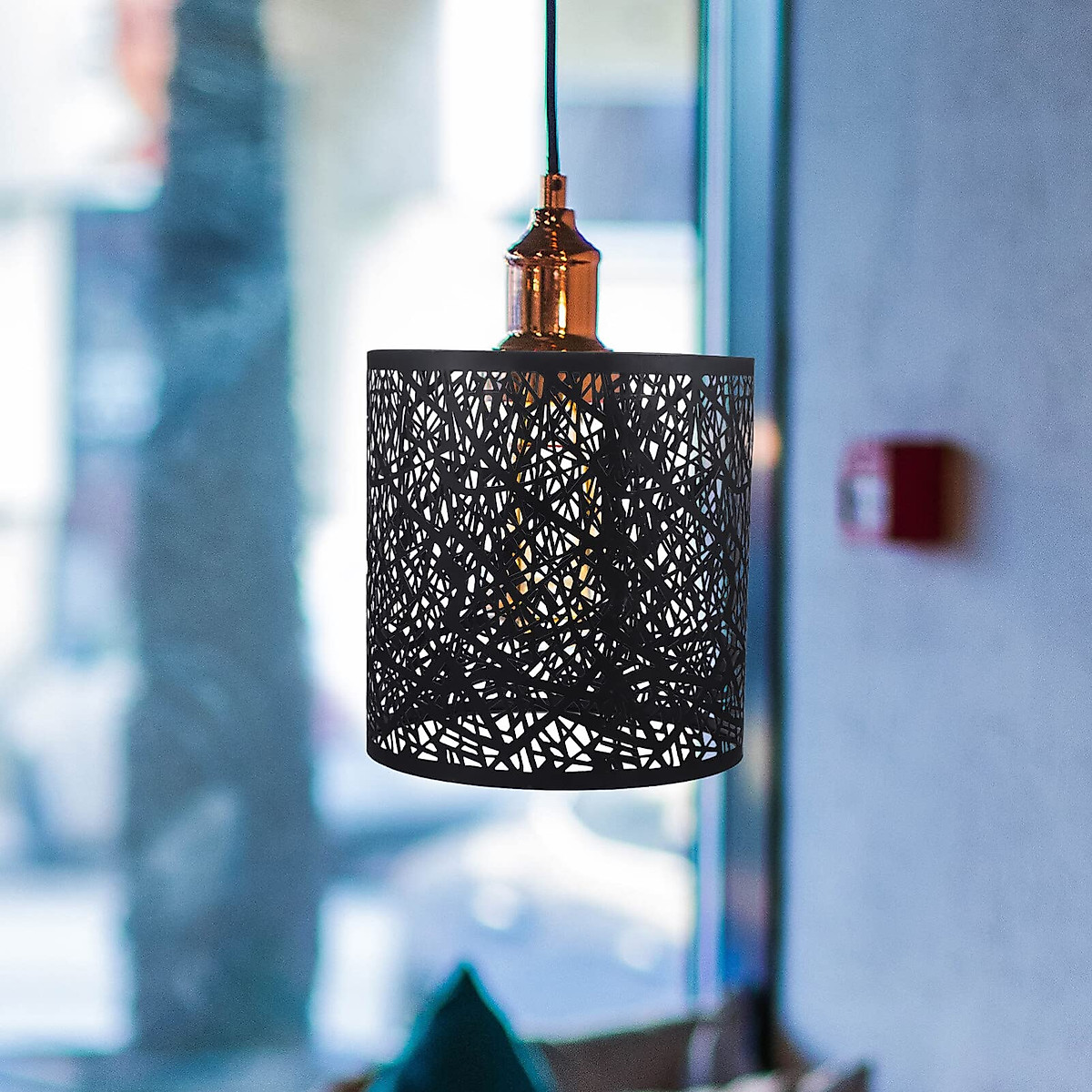 Wrought Iron Hollow Lampshade Black Lampshades Lamp Shade Large Lamp Shade Replacement Table Lampshade Metal Lampshade Floor Lampshade Table Lamp Shades Lampshades for Table Lamp