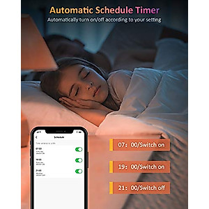 KHSUIN WiFi Smart Light Bulbs 150W Equivalent, 16W Dimmable 1600LM BR30 Flood Smart Bulb Works with Alexa Google Home No Hub, E26 Color Changing LED Alexa Light Bulb, 2700K-6500K RGBCW CRI>90, 4 Pack