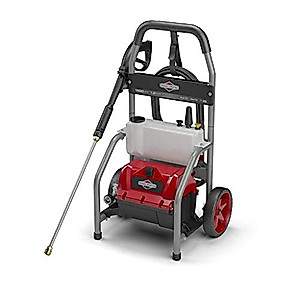 BRIGGS & STRATTON 20680 Electric Pressure Washer, 1800 psi 1.2 Gallon, Red/Gray/Titanium