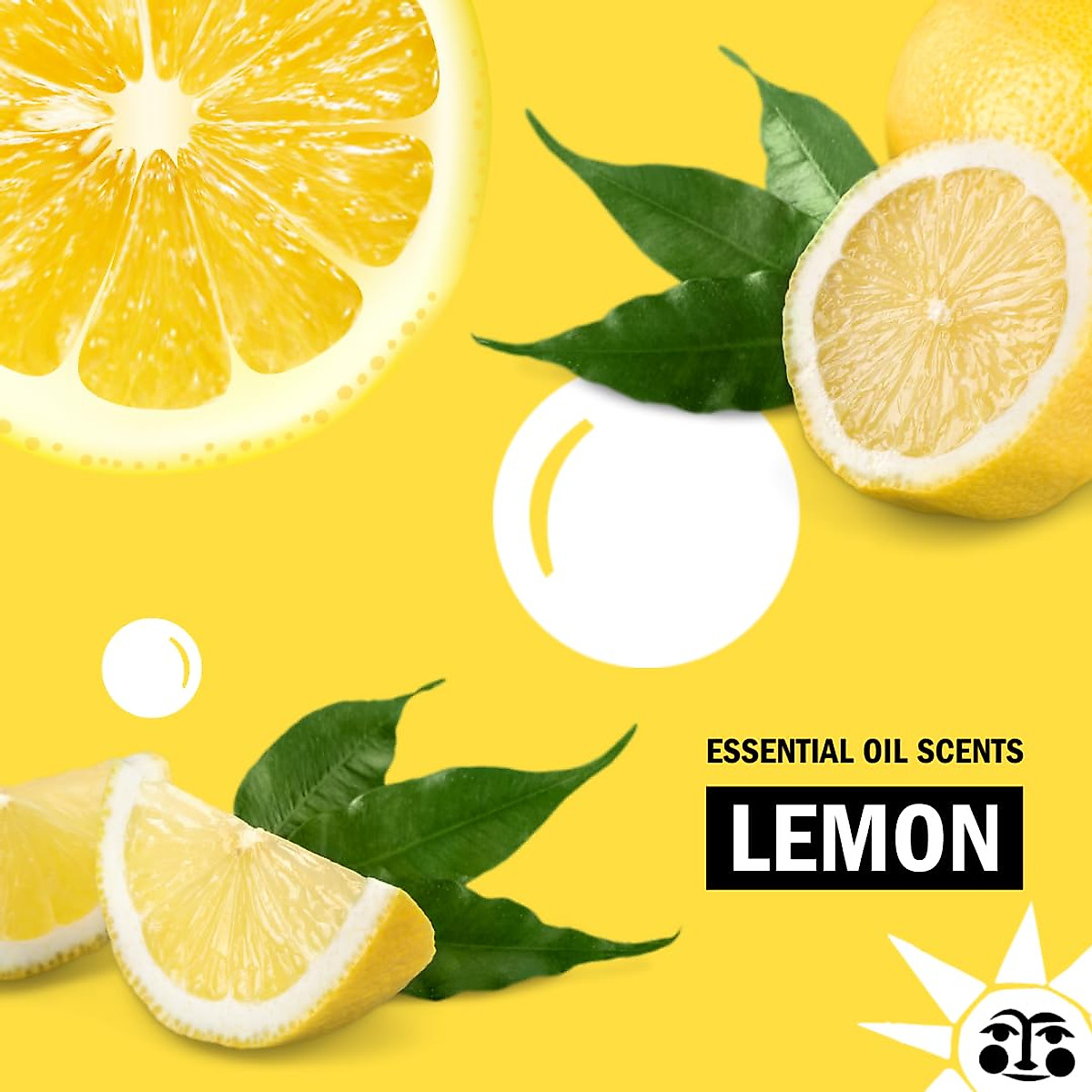 Molly's Suds Natural Oxygen Whitener | Natural Bleach Alternative, Plant-Derived Ingredients | Whitens Brights and Brightens Colors (Pure Lemon Essential Oil - 41.09 oz)