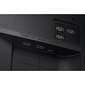 SAMSUNG 32" M70B Series 4K UHD USB-C Smart Monitor & Streaming TV, 4ms, 60Hz, HDR10, Wireless Display, Gaming and IoT Hubs, Alexa Built in, LS32BM702UNXGO, 2022, Black