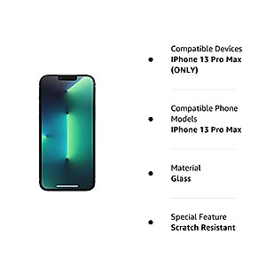 OtterBox AMPLIFY GLASS SERIES Screen Protector for iPhone 13 Pro Max (ONLY) - CLEAR