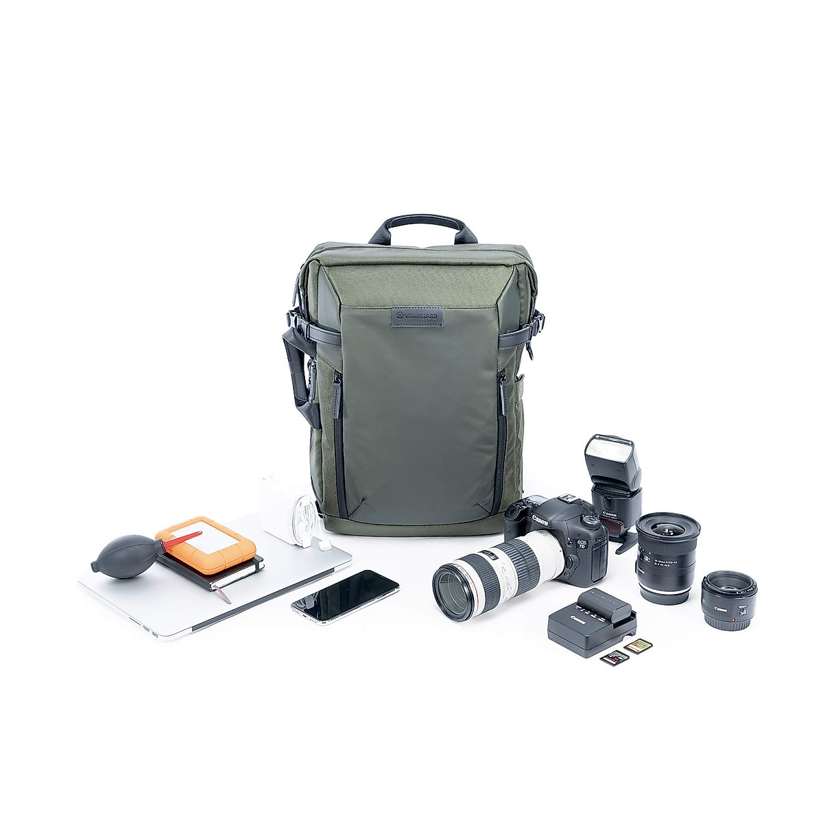 VANGUARD Camera Bag Shoulder 41, Green, Rucksack