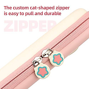 Geekshare Watermelon Cat Carry Case Compatible with Nintendo Switch/Switch OLED - Portable Hardshell Slim Travel Carrying Case fit Switch Console and Accessories
