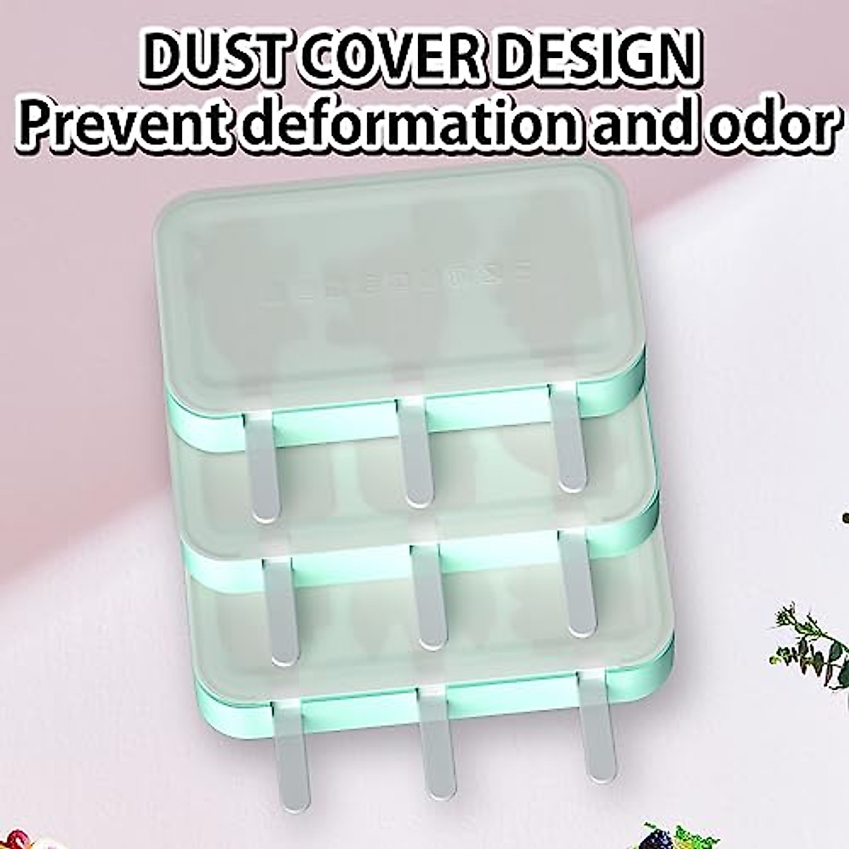 Homemade Popsicle Molds Shapes, Silicone Popsicles Molds 3 Pcs, Ice Cream Molds for Adults Kids Food Grade Ice Molds with Reusable Plastic Sticks, Dinosaur Rocket Car Shape Popsicle Maker (Purple)