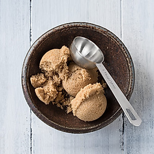 18/8 Stainless Steel Measuring Spoons Set of 6 Piece - 1/8 tsp, 1/4 tsp, 1/2 tsp, 1 tsp, 1/2 tbsp & 1 tbsp, Metal Measuring Spoons Tablespoon and Teaspoon for Measuring Liquid and Dry Ingredients