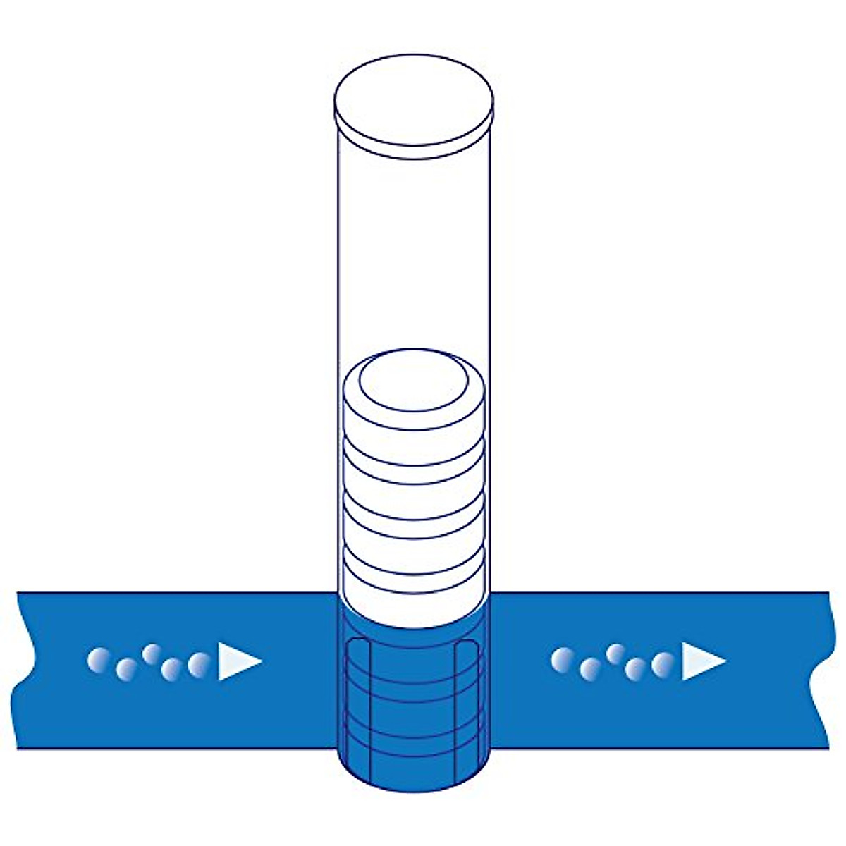 Septicfit Septic Chlorine Tablet - 6 Tablet Pail - 2 lbs - NOT for USE in Swimming Pools