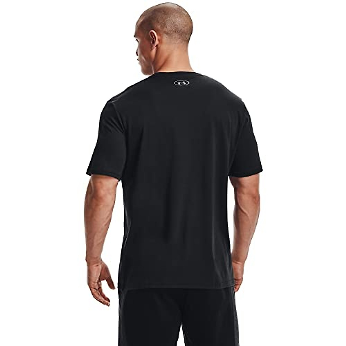 Under Armour Men's Boxed Sportstyle Short-Sleeve T-Shirt , Black (001)/Graphite , Large