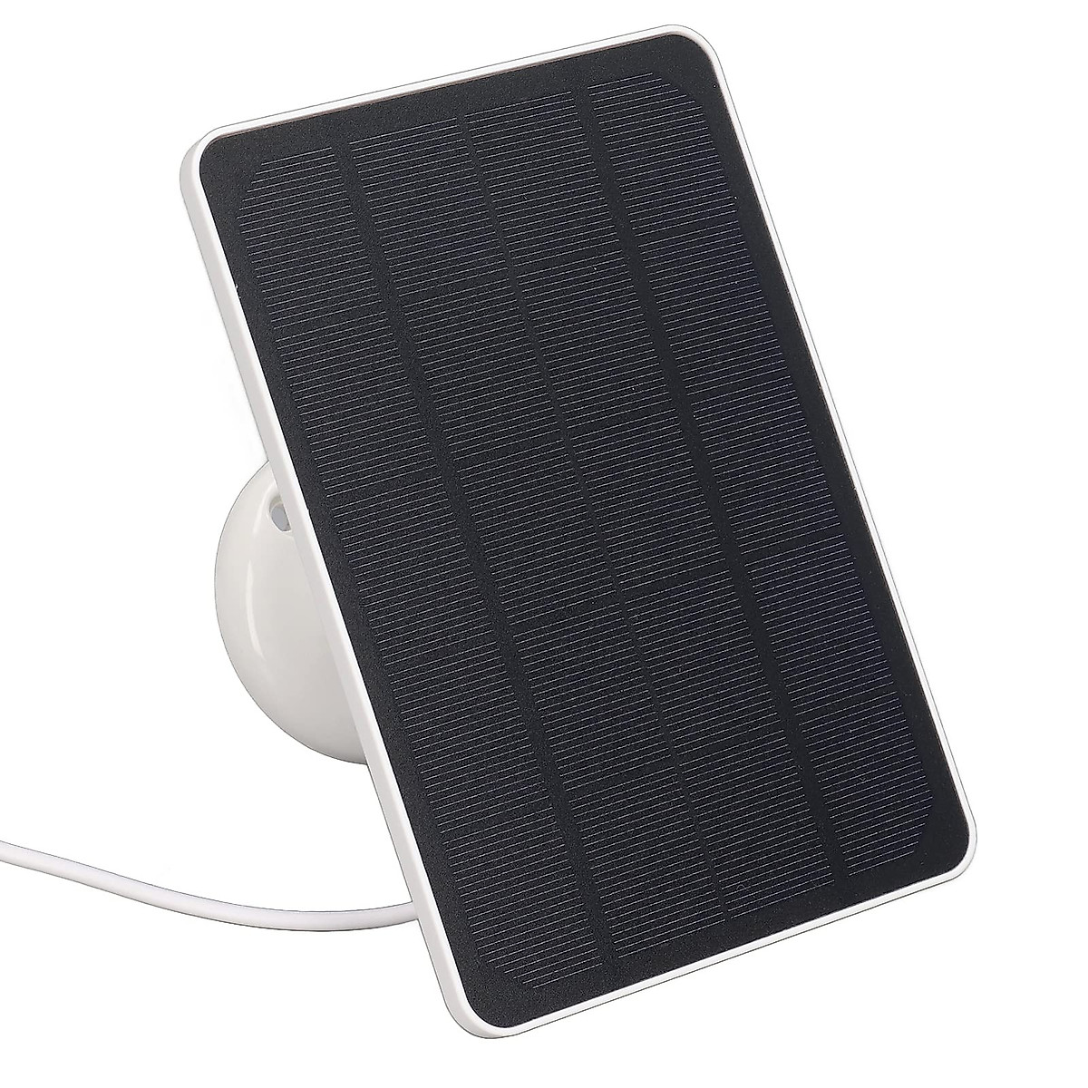 10W Solar Panel Kit Micro USB Camera Charging Solar Panel High Efficiency Battery Charger for Outdoor Camping RV Trip (White)