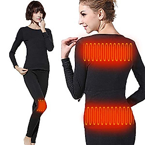 Thermal Underwear Set Women Men,Breathable Flexible undershirt snow gear for Home Indoors, Outdoors, Sports,Winter