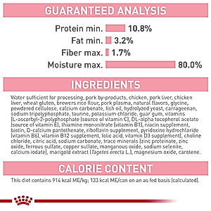 Royal Canin Feline Health Nutrition Kitten Loaf in Sauce Canned Cat Food, 5.1 oz can (24-count)