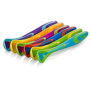 Nuby 6 Piece Fun Feeding Spoons