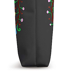 Cute Licensed Professional Counselor LPC Floral Wreath Gift Tote Bag