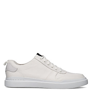 Cole Haan mens Grandpro Rally Canvas Court Sneaker, Optic White Canvas, 10 US