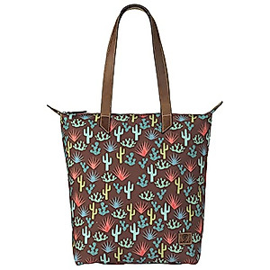ARIAT Women's Tote Cruiser Matcher Cactus Brown