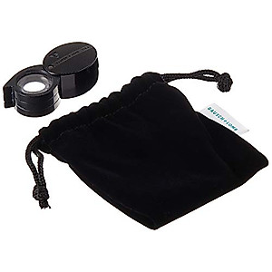 Bausch & Lomb Folding Pocket Magnifier, 5-20x