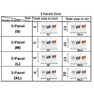 3 Piece Inspirational Canvas Wall Art, Quotes Motivational Mindset Print Pictures for Office Wall Decor, Triptych Entrepreneur Poster Framed Artwork for Women Men Home Decor Ready to Hang (36"Wx18" H)