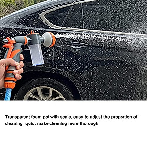 Car Washer, Car Water Washer High Pressure Hose Foam Sprayer,Portable High Pressure Water Sprayer Multi-Function Washing Machine for Cleaning Car Wash / Fences/Patios/Garden