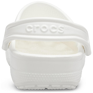 Crocs Unisex-Adult Classic Clogs (Best Sellers), White, 8 Men/10 Women
