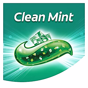 Colgate Max Fresh Toothpaste, Whitening Toothpaste with Mini Breath Strips, Clean Mint Toothpaste for Bad Breath, Helps Fight Cavities, Whitens Teeth, and Freshens Breath, 4 Pack, 6.3 Oz Tubes