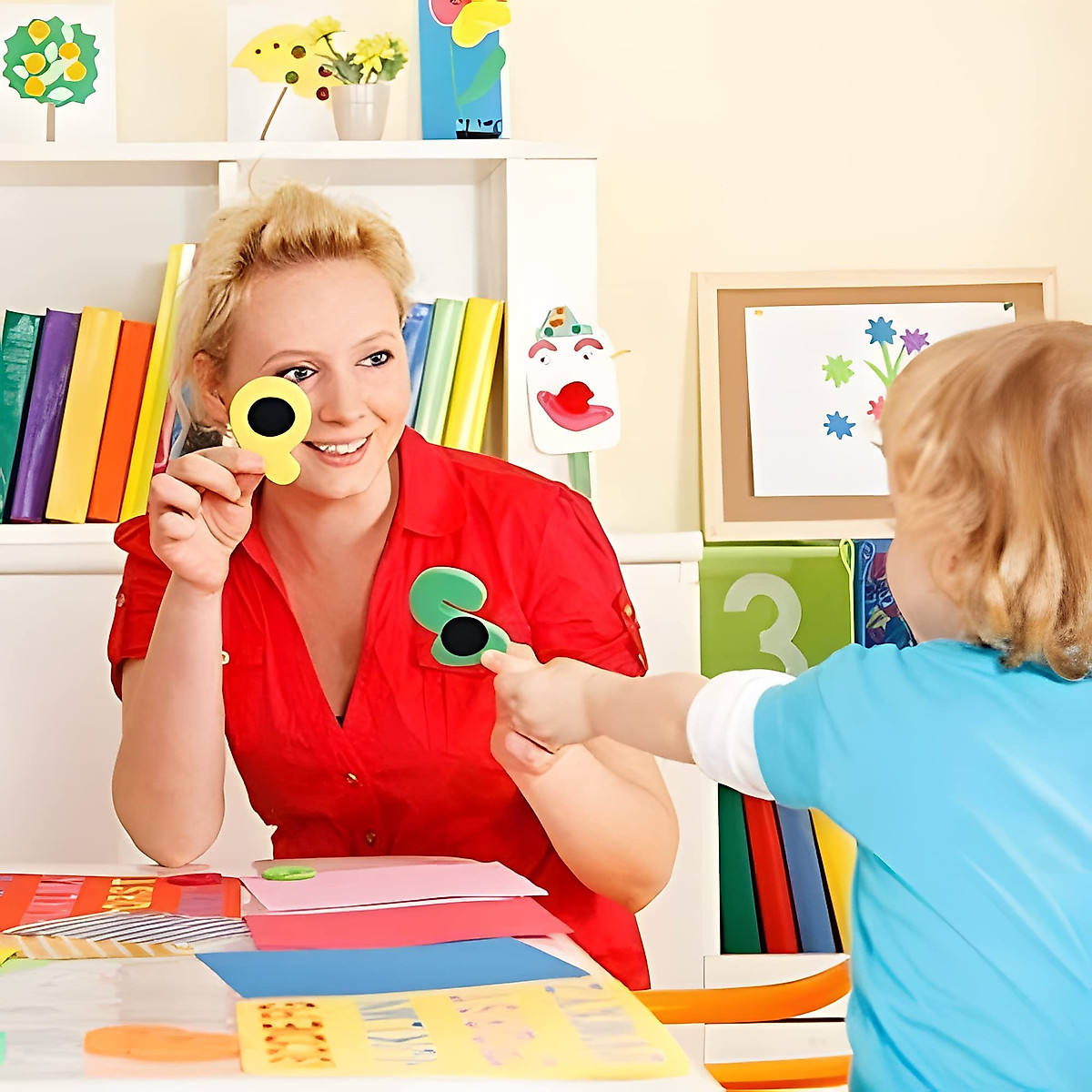 BRAVESHINE 12PCS Industrial Strength Hook Loop Dots - Double Sided Sticky Back Coins - Anti Slip Rug Gripper Pads Carpet Stickers for Home Office Car Use - Round Adhesive Wall Mounting Tape 1.5inch