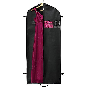 Simple Houseware 60-Inch Heavy Duty Garment Bag For Suits, Tuxedos, Dresses, Coats