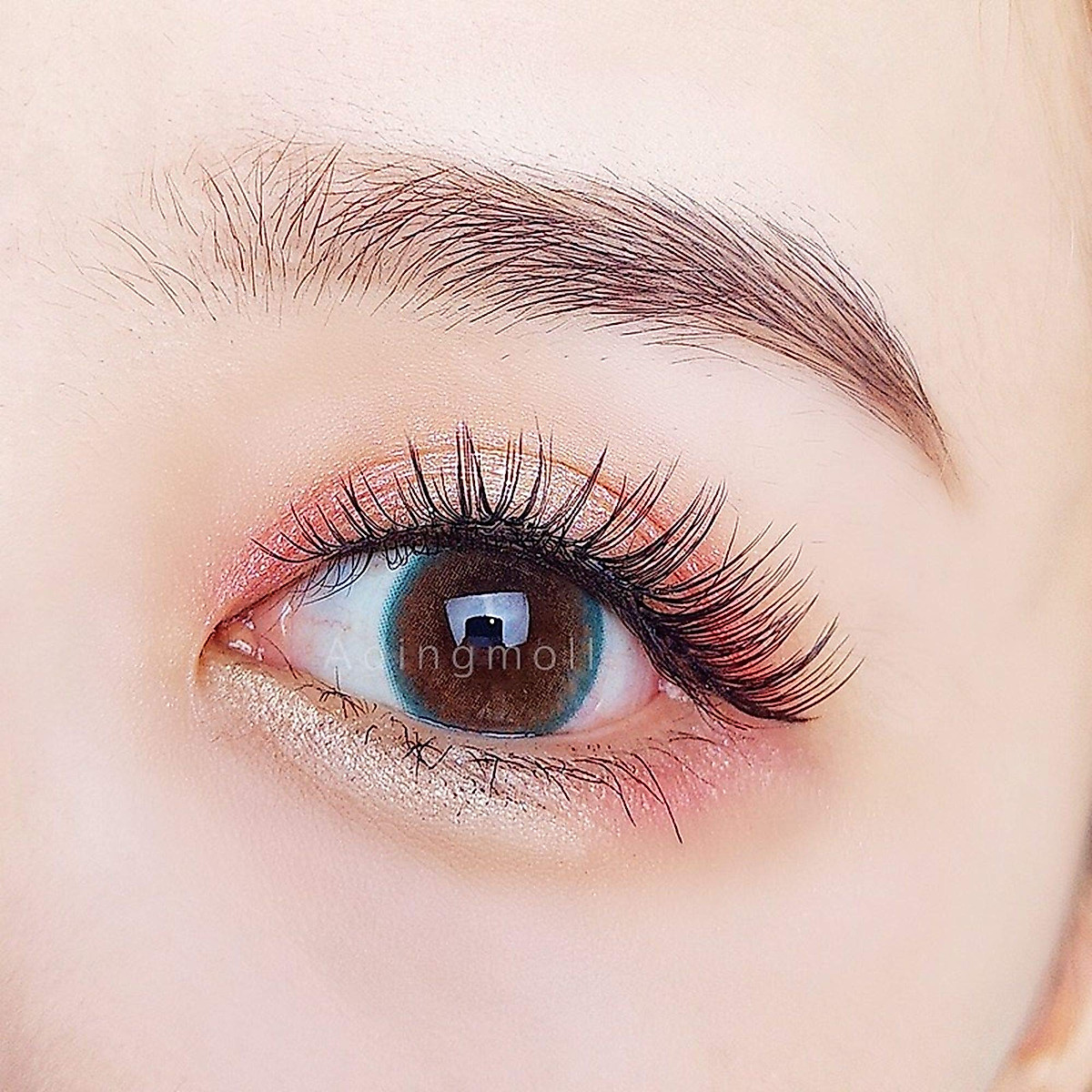 Dorisue Cat Eye False Lashes - Long Wispy Eyelashes for Dating Makeup, Outer Corner Dramatic Volume 5-12mm, 4 Pairs (E2)