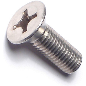 Hard-to-Find Fastener 014973194222 Phillips Flat Machine Screws, 1/4-28 x 3/4, Piece-10