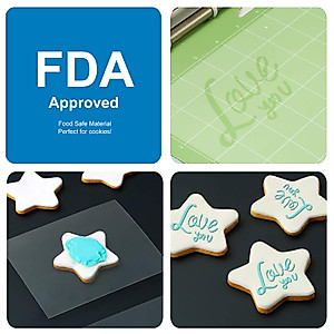 25 Pieces 4 mil Blank Stencil Material Mylar Template Sheets for Stencils, 12 x 12 inches