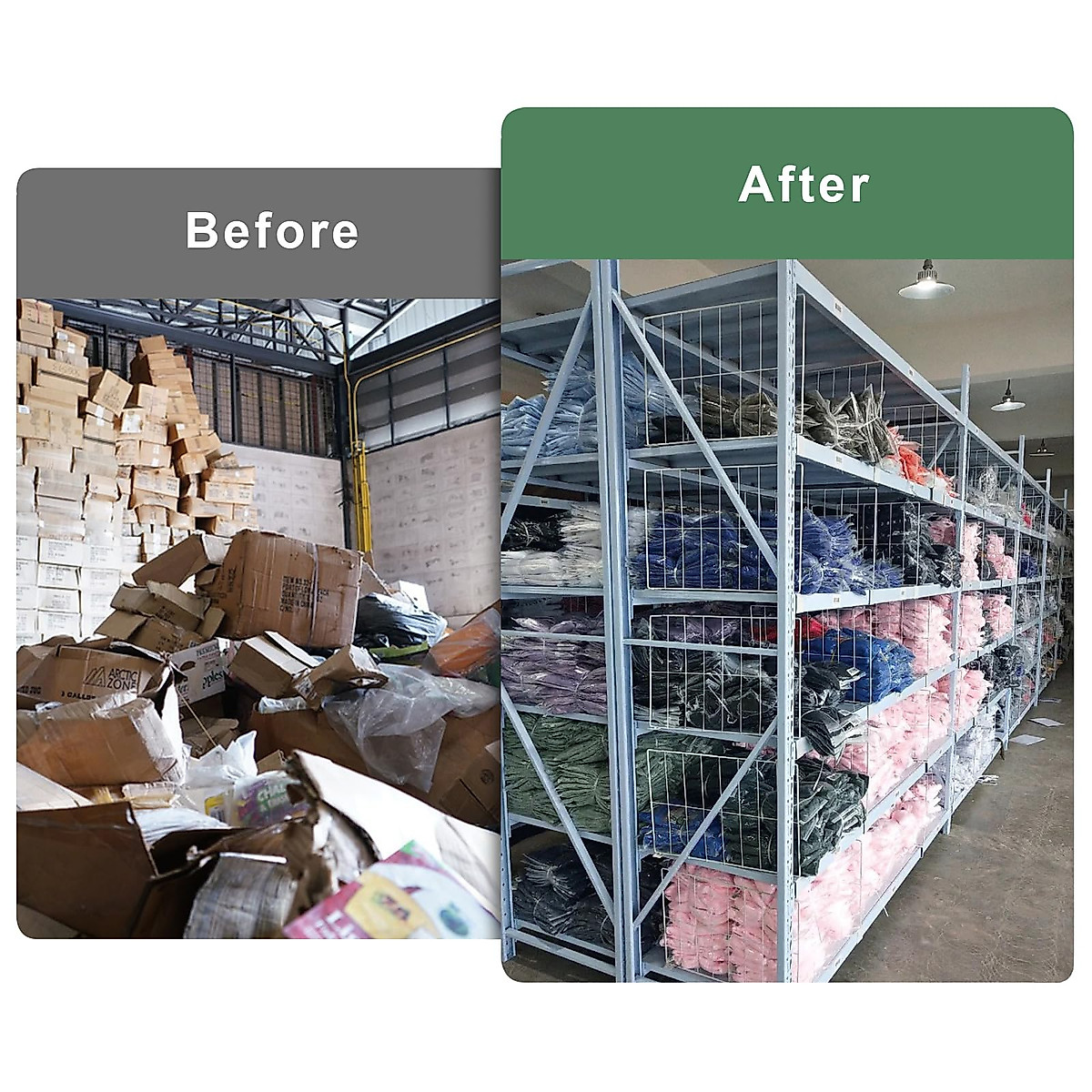 CertBuy 8 Pack Vertical Closet Wood Shelf Divider 12 Inch, White Closet Organization, Metal Organizer Separators for Wood Shelf Wardrobe Cabinets Kitchen Office