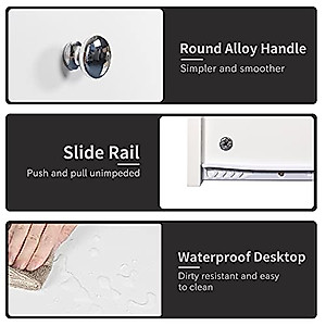 TaoHFE White nightstand mid Century Modern nightstand White Night Stands for bedrooms Wood nightstand White nightstand with Drawers Aesthetic nightstand White Side Table Bedside Table with Drawers