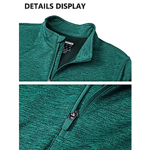 MAGCOMSEN Womens Shirts Long Sleeve Athletic Shirts for Women Sweatshirts for Women Running Shirts Uv Protection Shirts Jade Green M