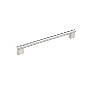 Richelieu Hardware BP527256195 Avellino Collection 10 1/8-inch (256 mm) Center-to-Center Brushed Nickel Modern Cabinet and Drawer Pull Handle for Kitchen, Bathroom, and Furniture