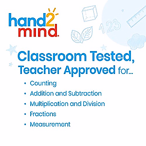 hand2mind Wooden Cuisenaire Rods with Trays, Math Manipulatives, Montessori Math Rods, Math Counters, Math Blocks, Counting Blocks, Montessori Math, Fraction Bars, Number Rods (Set of 6)