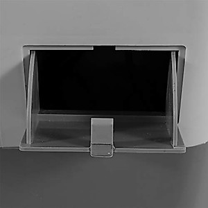 Hessaire MC18M Portable Evaporative Cooling Fan, Indoor/Outdoor Low Humidity Environments, 1300 CFM, 500 sq. ft., 2-Speed Fan, 53.4 dB, White