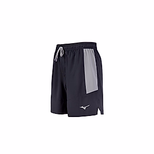 Mizuno Men's 7 Inch Volley Short, Black-Shade, Medium