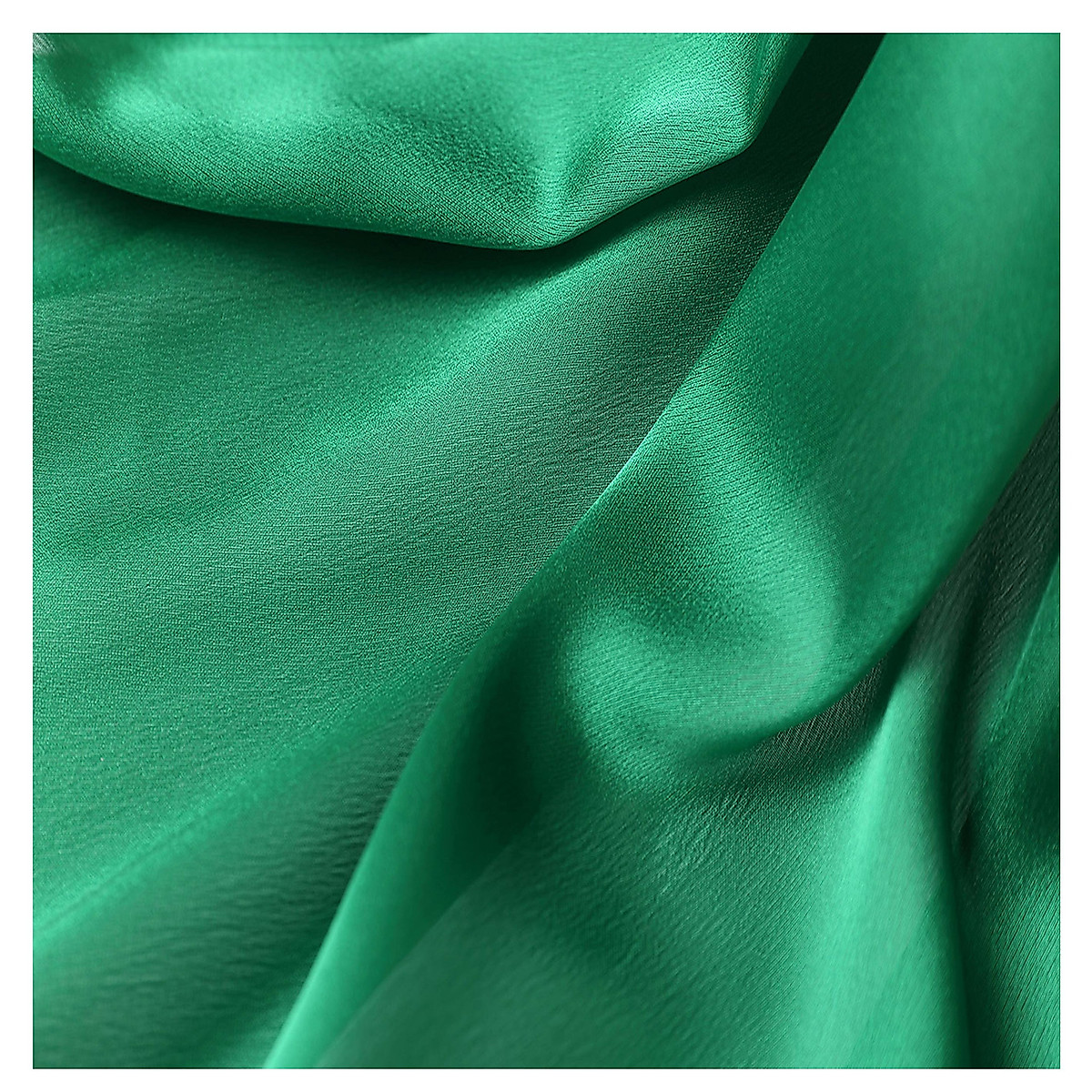 Bellonesc Silk Scarf 100% silk Long Lightweight Sunscreen Shawls for Women (fresh green)