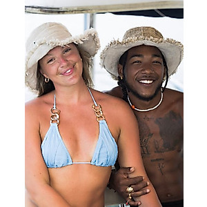 Asatre Hemp Hat - Hemp Sun Hat, Festival Hat, Hemp Sun Hat, Wide Brim Farmers Hat, Summer Hippie Hemp Hat, Packable Natural Sun Hat