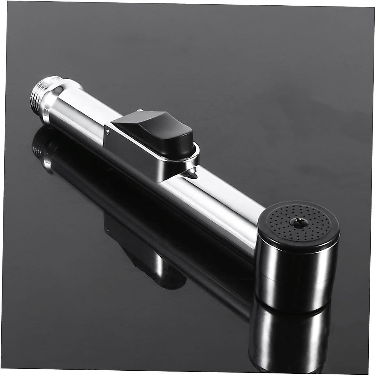 [Premium Chrome-Plated Handheld Bidet Sprayer for Toilet - Convenient Portable Bidet Attachment Bathroom Washer Shattaf Adapter - ABS Bidet Nozzle Spray]-size1