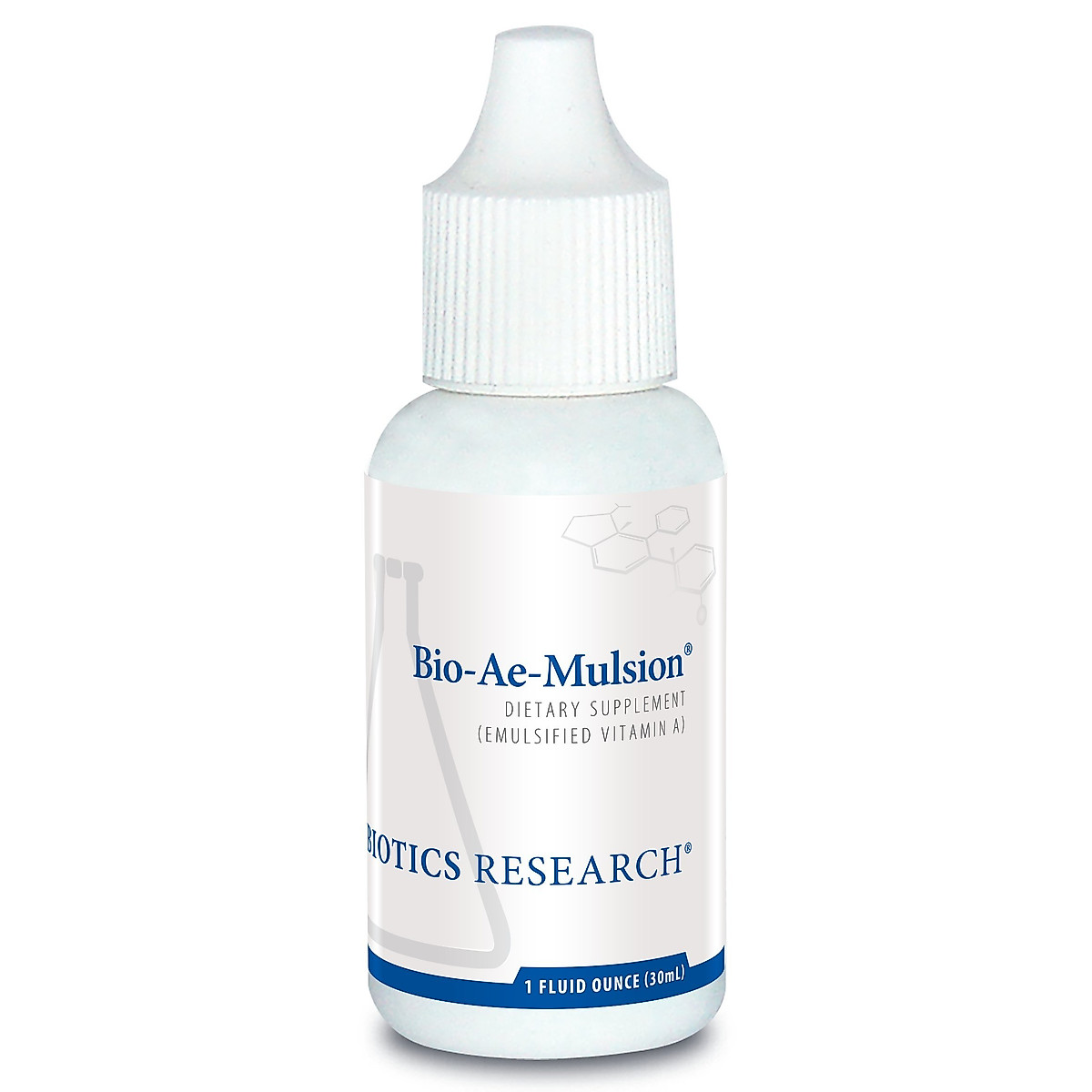 Biotics Research Bio Ae Mulsion IU Emulsified Vitamin A for Greater Uptake & Utilization, Concentrated Form, Promotes Immune Response, Aids in Visual Acuity, Supports Cardiovascular 1 Fluid Ounces