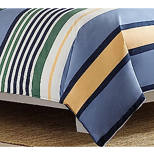 Nautica Dover Cotton Comforter Set, Full/Queen, Blue