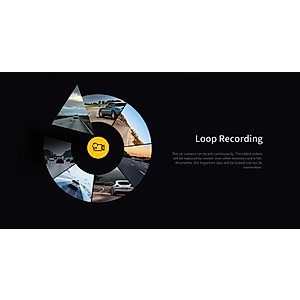 360 Dash Cam, 1296P FHD Car DashCam, 160° Wide Angle Car Camera, Color Night Vision, Built in WiFi GPS, Support Google Map, 24hr Motion Detection Parking Mode, Loop Recording(SD Card Not Included)