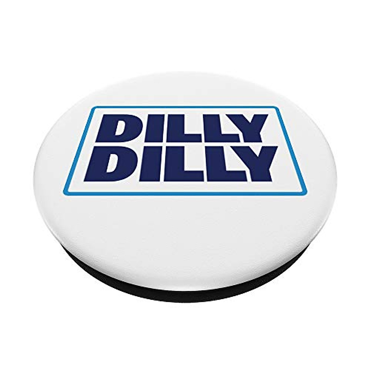 Bud Light Dilly Dilly White PopSockets Stand for Smartphones and Tablets PopSockets PopGrip: Swappable Grip for Phones & Tablets