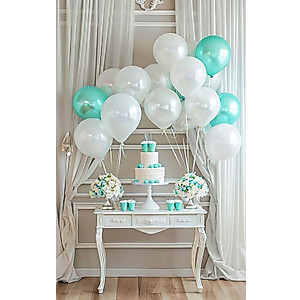 Teal Graduation Party Decorations 2024/Teal Turquoise Black Balloons/Teal Black Graduation Decorations 2024 30pcs Balloons Breakfast Turquoise Black Birthday Decorations Bridal Shower