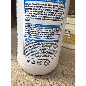 Silicon Mix Protieina De Perla Shampoo 16oz & Treatment & Leave-in 8oz & Polisher 4oz "Set"